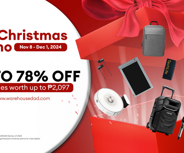 PRE-CHRISTMAS PROMO – WarehouseDad