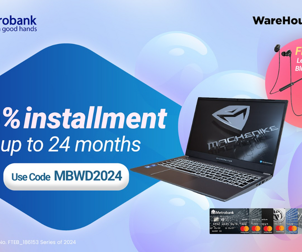 METROBANK EXCLUSIVE PROMO – WarehouseDad