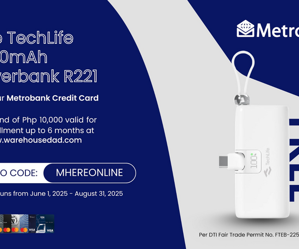 Exclusive Promo with Metrobank – WarehouseDad